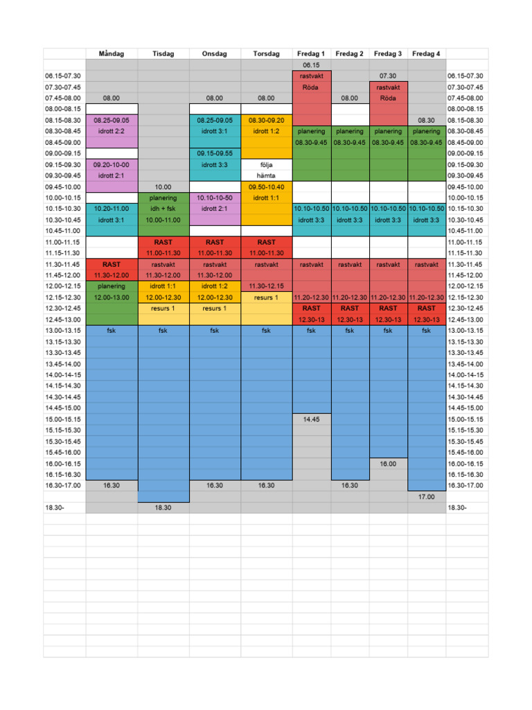 Kopia av schema | PDF