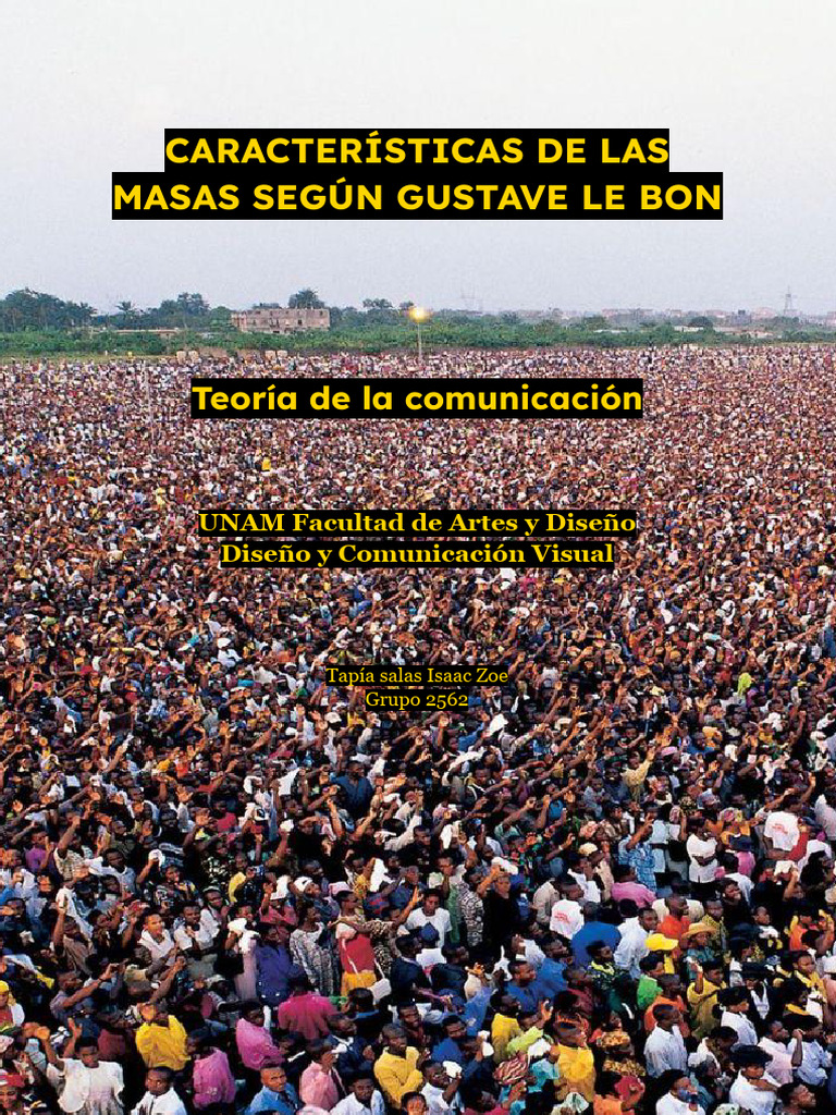 TapiaSalas CaracteristicasMasas TComunicacion 2562 | PDF | Sicología | Sociedad