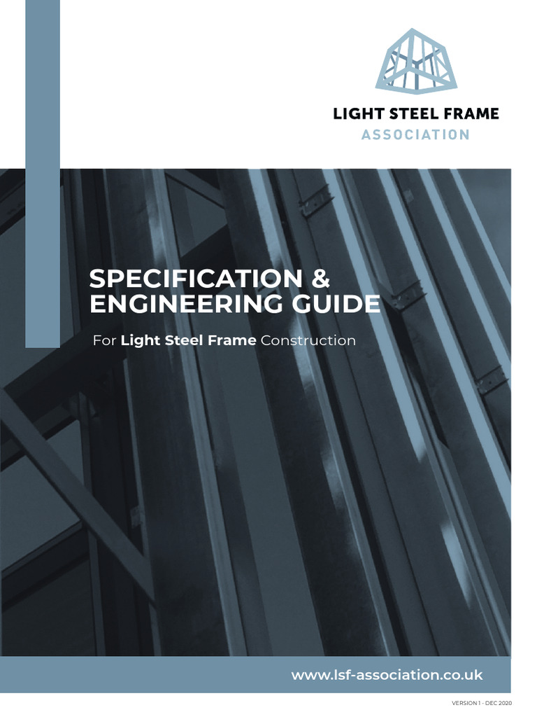 Light Steel Frame Construction Guide | PDF | Framing (Construction) | Wall