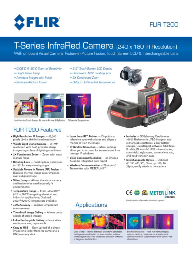 T-Series Infrared Camera | PDF | Infrared | Camera