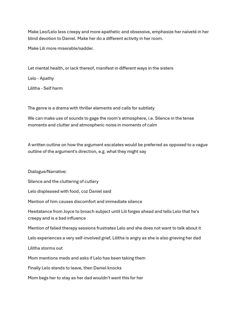 Script Feedback | PDF | Language Arts & Discipline
