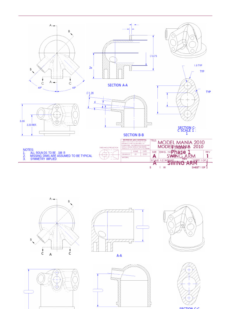 Pieza_1 basico solidworks | PDF
