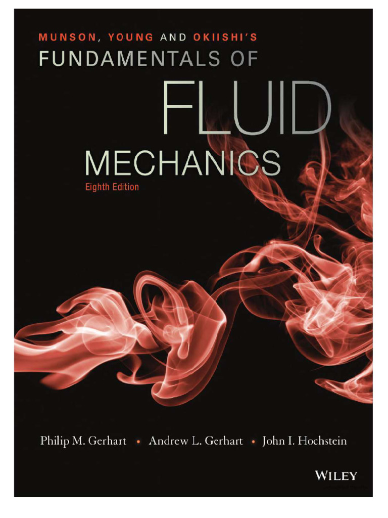 Munson, Young and Okiishi - Fundamentals of Fluid Mechanics 8th Edition ...