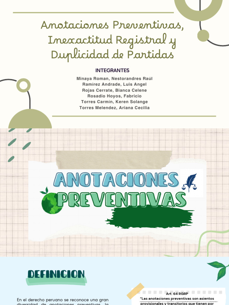 GRUPO N° 03 - REGISTRAL | PDF | Propiedad | Caso de ley