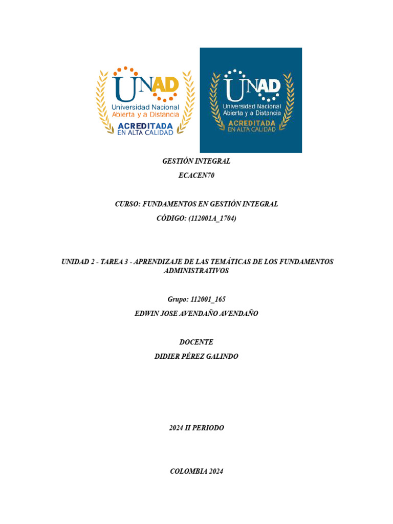 Tarea3 - Grupo 112001 - 165 (Edwin Jose Avendaño Avendaño) | PDF ...