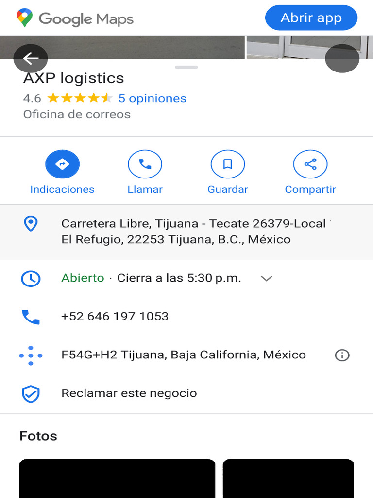 AXP Logistics - Google Maps 2 | PDF