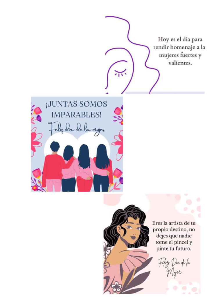 Dia De La Mujer Pdf