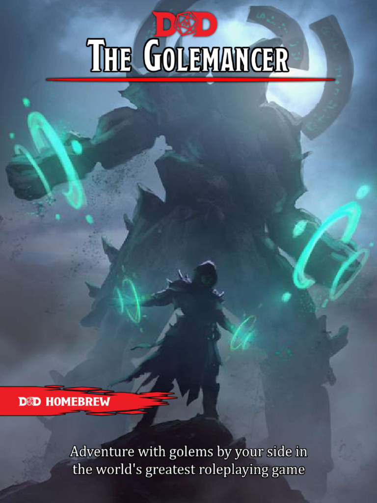 The Golemancer D&D 1.0-Compressed | PDF