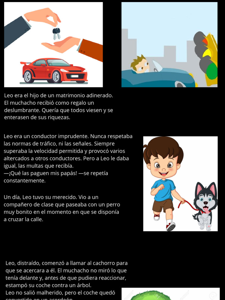 Conductor imprudente recibe lección | PDF