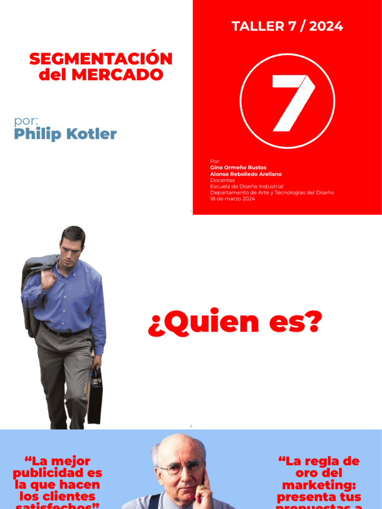 Segementacion Mercado Kotler t7 2024 | PDF | Marketing