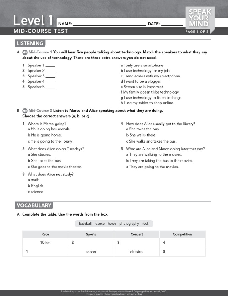 SYM 1 MidCourse Test (1) | PDF