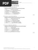 Life Vision Elementary - Unit Test 1 | PDF