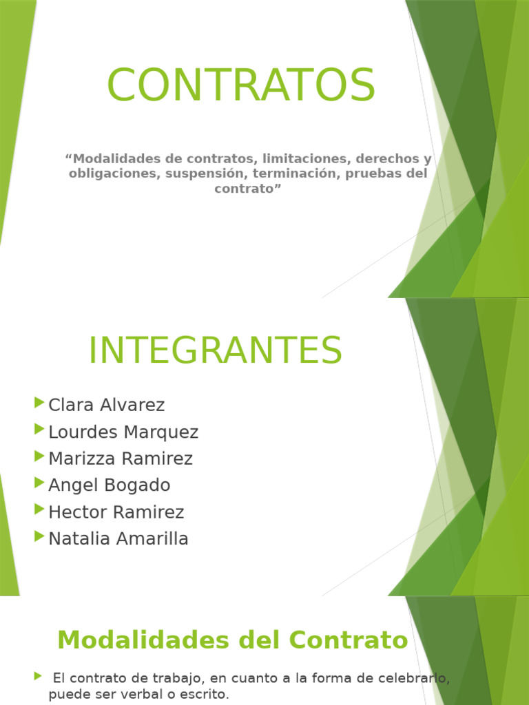 Guía de Contratos Laborales | PDF | Salario | Derecho laboral