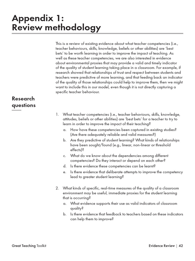Teacher Competencies Impacting Learning | PDF | Teachers | Learning