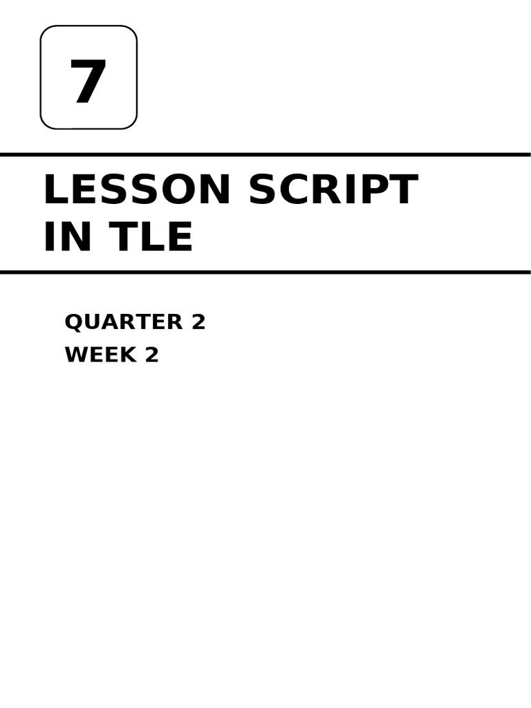 Le G7 Tle Q2 W2c 03 Carbonel Pdf Agriculture Weed