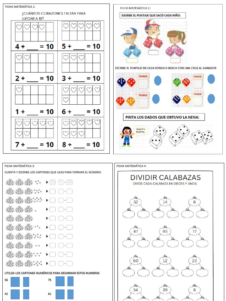 Cuadernillo Tareas Mat. 2 | PDF