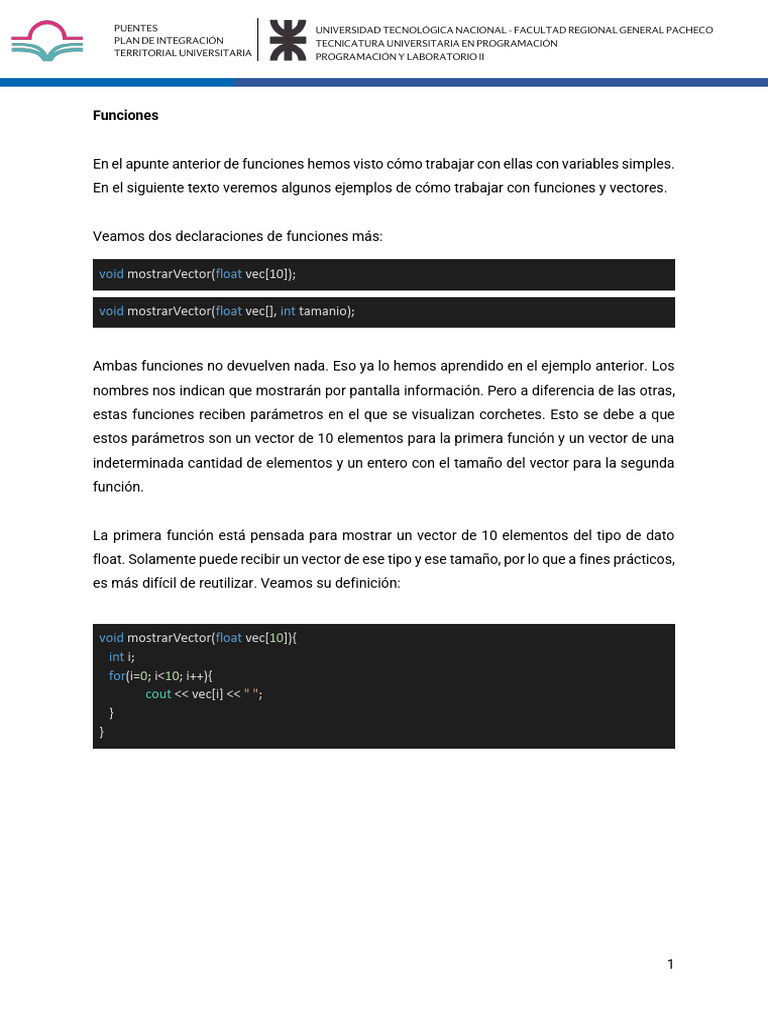 PR2 - Funciones - Parte 2 | PDF | Programación de computadoras | Informática
