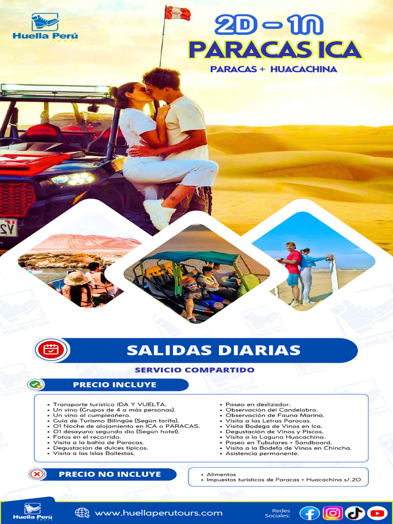 PV 001 - 2D 1N PARACAS ICA_2024 HUELLA | PDF