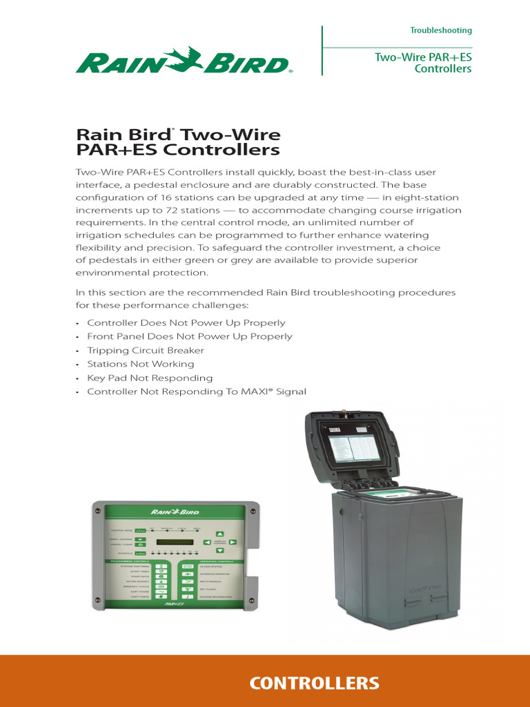 Two-Wire PAR+ES Controllers | PDF | Fuse (Electrical) | Electrical ...
