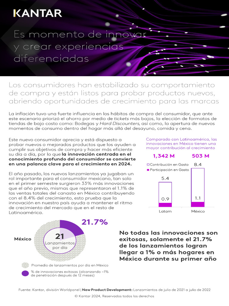 Kantar - Innovación Centrada en El Consumidor | PDF