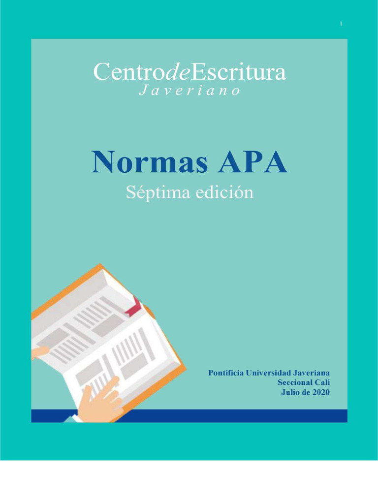 Normas APA 7ma Edición-Universidad Javeriana de Colombia | PDF