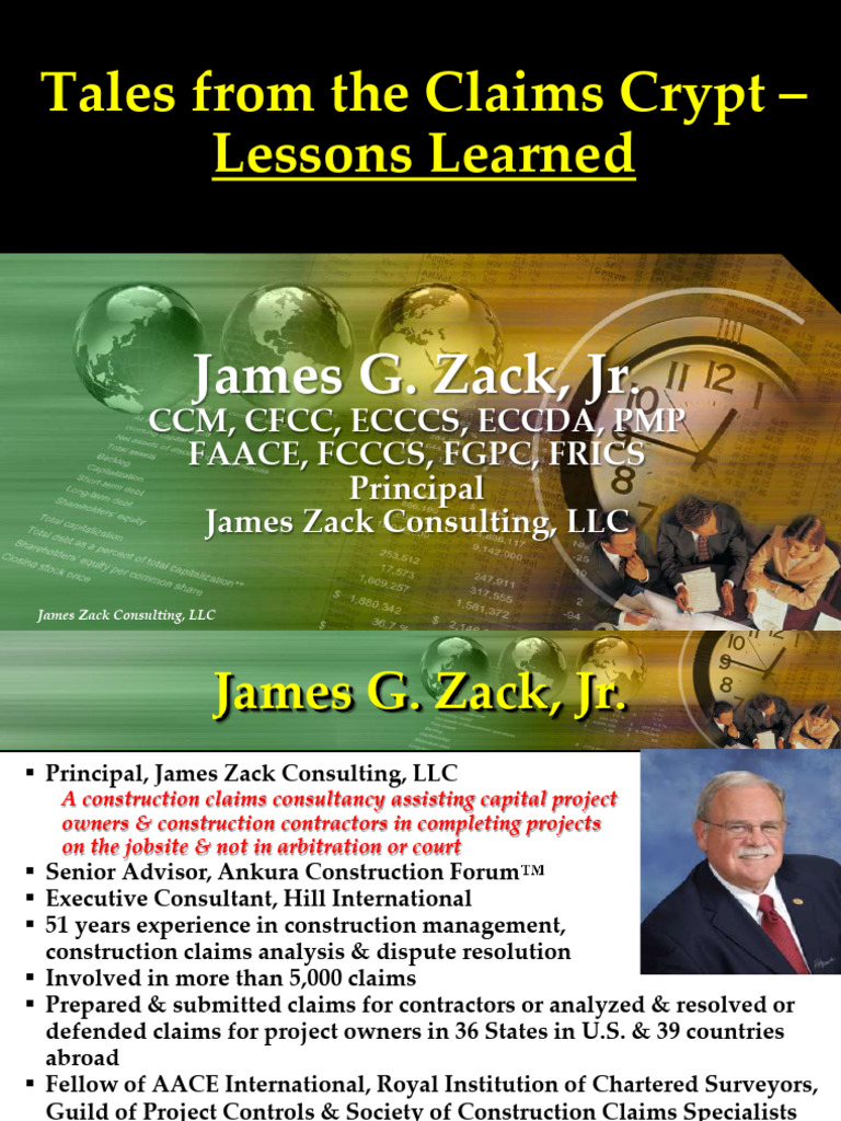 James Zack - Tales From The Claims Crypt | PDF | Pump