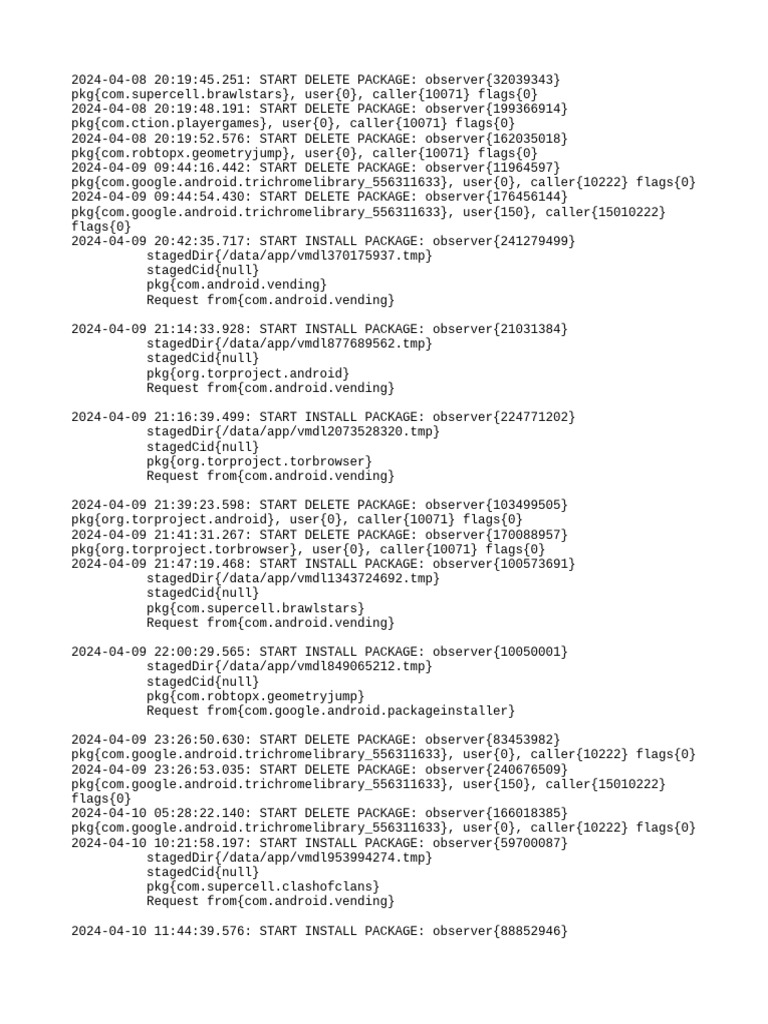 PM Debug Info | PDF | Mobile Software | Mobile Computers