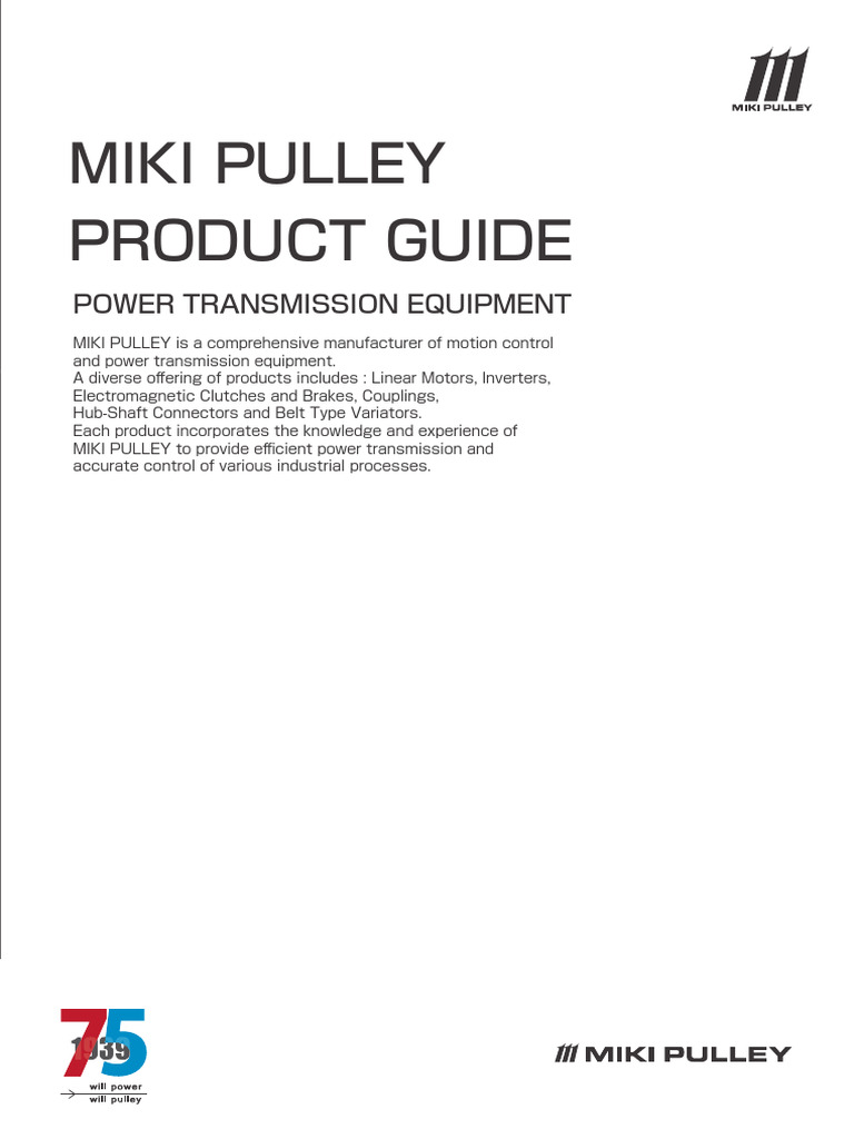 Product Guide | PDF | Brake | Belt (Mechanical)