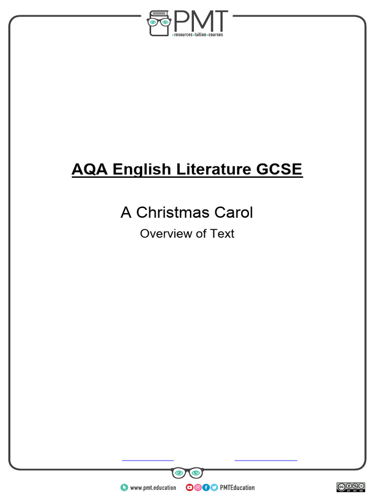 Christmas Carol Overview Pdf Ebenezer Scrooge A Christmas Carol