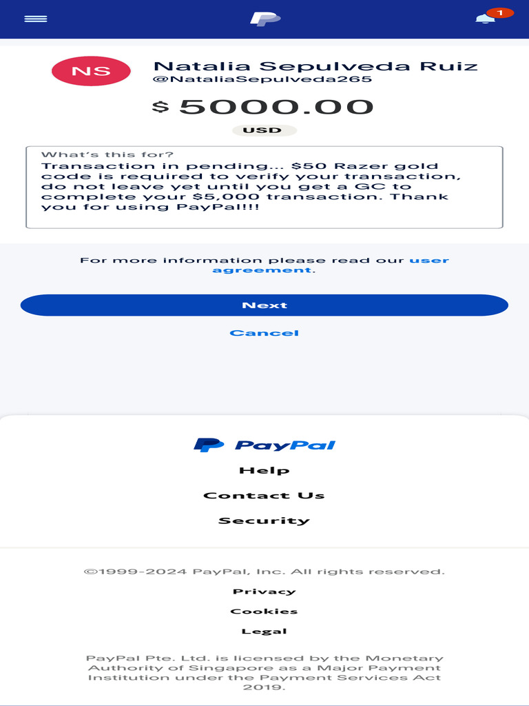 PayPal Make A Payment Preview 17 | PDF | Law