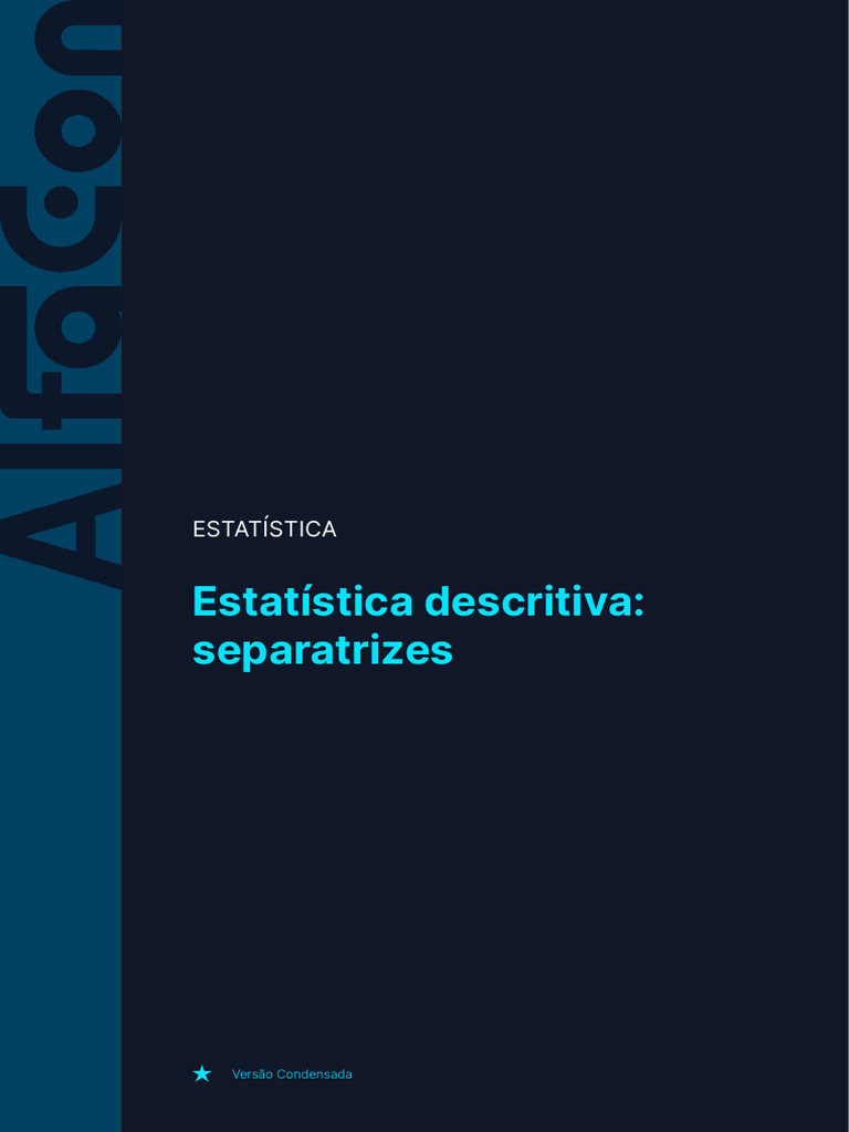 AlfaCon Medidas Separatrizes e Box Plot 2 | PDF | Ponto fora da curva ...