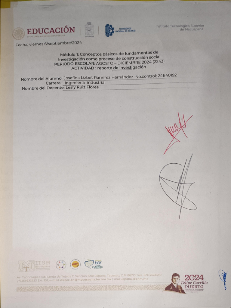 Investigación-Josefian Lizbet Ramírez Hernández' Con Usted | PDF | Science