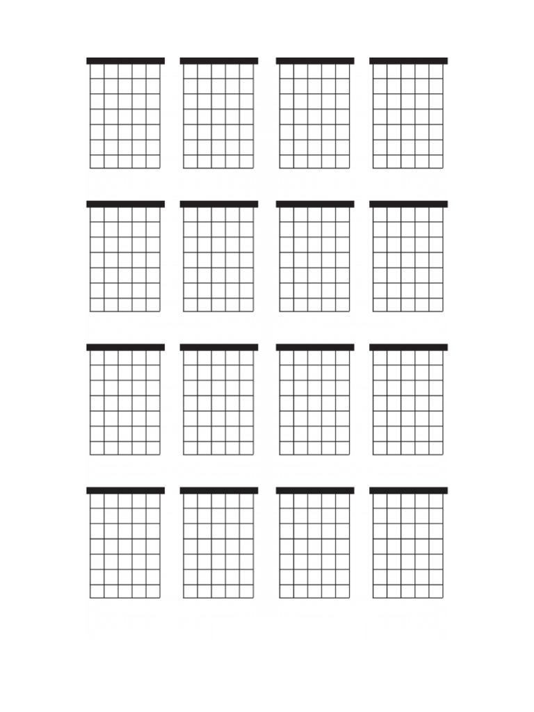 16X Blank-Guitar-Chord-Chart | PDF