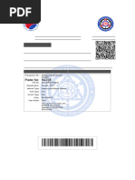 Lto Stencil Form Front | PDF | Manufactured Goods | Vehicles