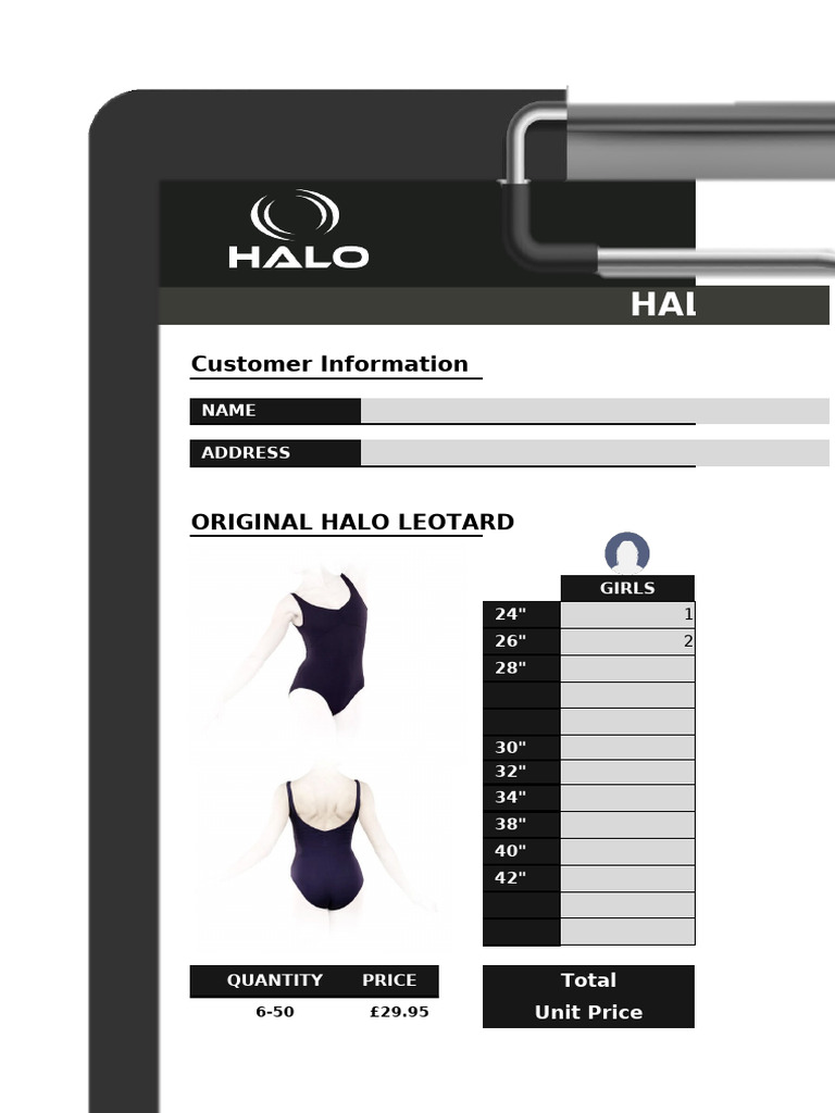 A New Order Form | PDF