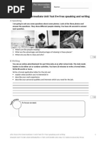 Life Vision Pre-Intermediate Unit 3 Test | PDF