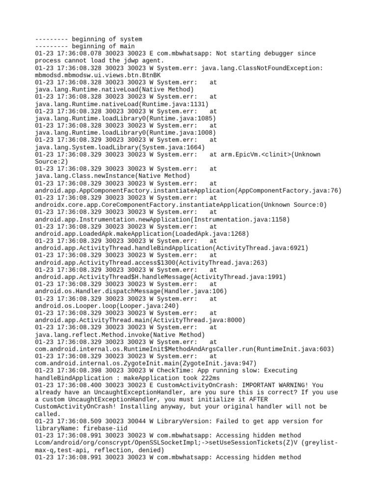 Logcat | PDF | Java (Programming Language) | Software