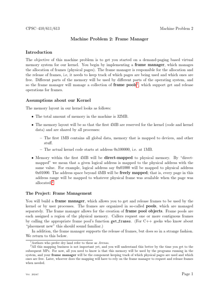 handout_mp2-1 | PDF | Kernel (Operating System) | Computing