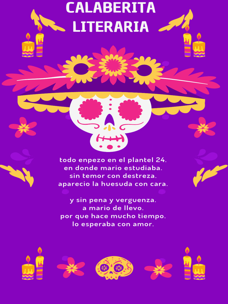 La Huesuda y Mario: Un Encuentro Literario | PDF