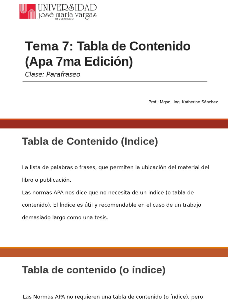 Clase 7 APA | PDF | Estilo apa