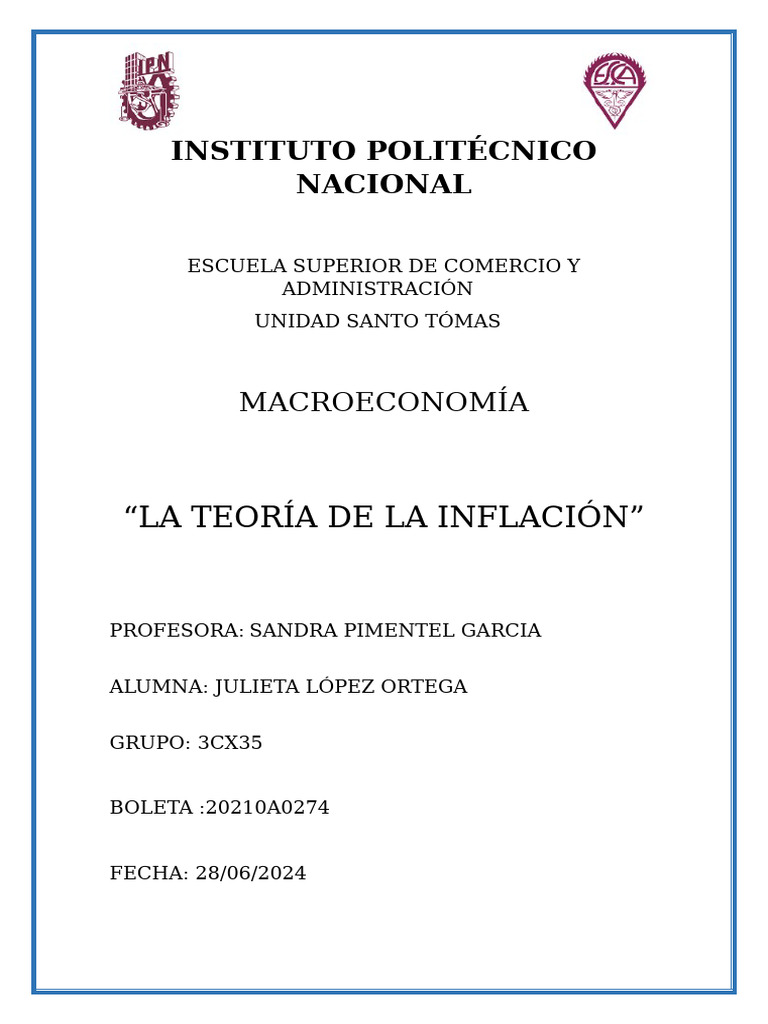 Lopez Ortega Julieta Unidad4 Actv3 Ma | PDF | Inflación | Combustible diesel