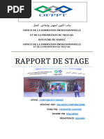 Rapport de Stage Ofppt | PDF | Facture | Comptabilité