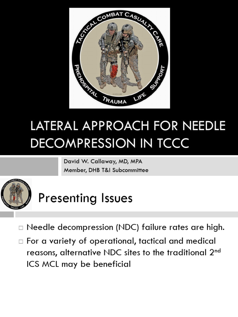 62512DHBTCCC Needle Decomp | PDF | Thorax | Cardiopulmonary Resuscitation