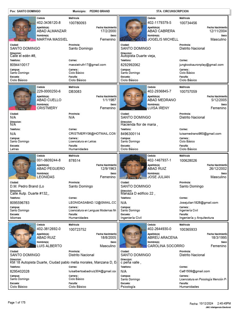 RPT Santodomingopedrobrand5ta - Circunscripcion 20241012144545904 | PDF