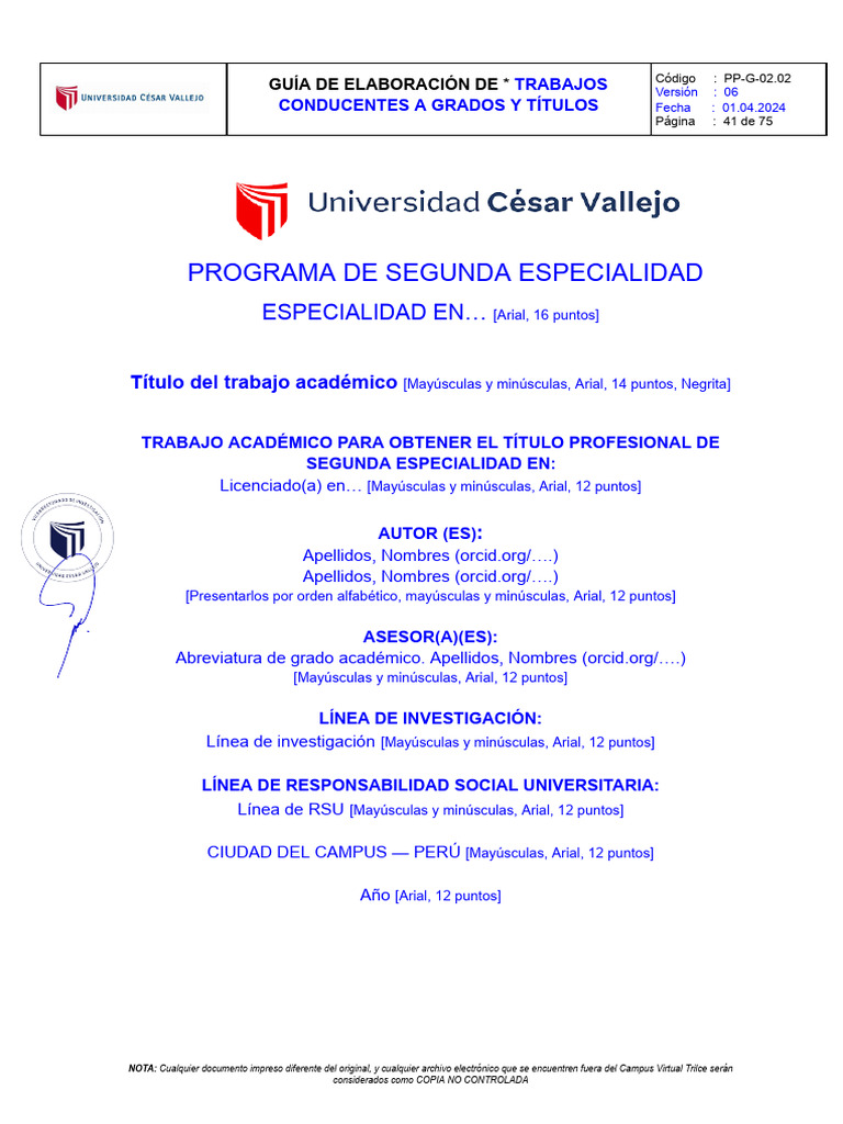 Rvi N°081-2024-Vi-Ucv - Trabajo Academico | PDF | Teoría | Sumario ...