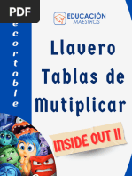 Llavero Tablas Stich | PDF | Teaching Methods & Materials