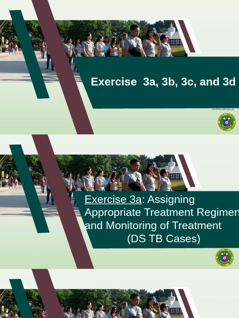 Exercise 3a, 3b, 3c, 3d | PDF | Tuberculosis | Health Care