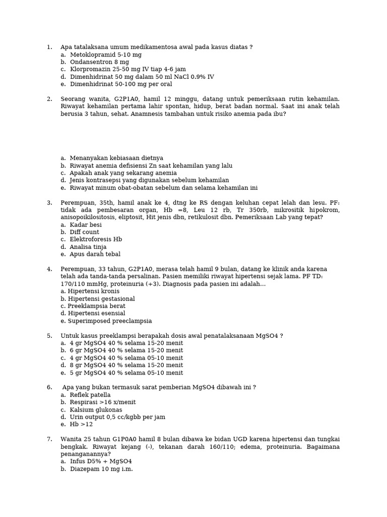 Soal Drill 3 Ukmppd (Bagian 2) | PDF