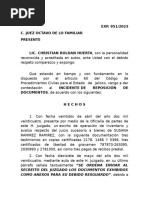 Modelo de Oficio Inscripcion Sentencia Divorcio | PDF | Divorcio | Principios éticos