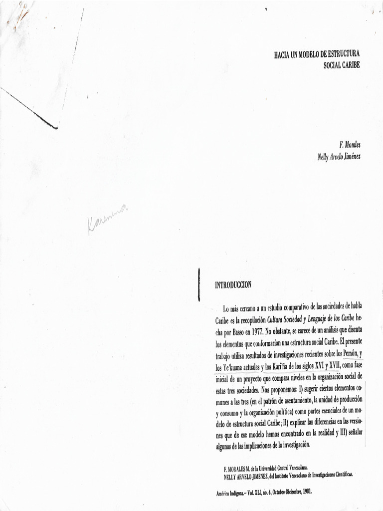 Morales & Jimenes Hacia Un Modelo de Estrutura Social - Rotated | PDF